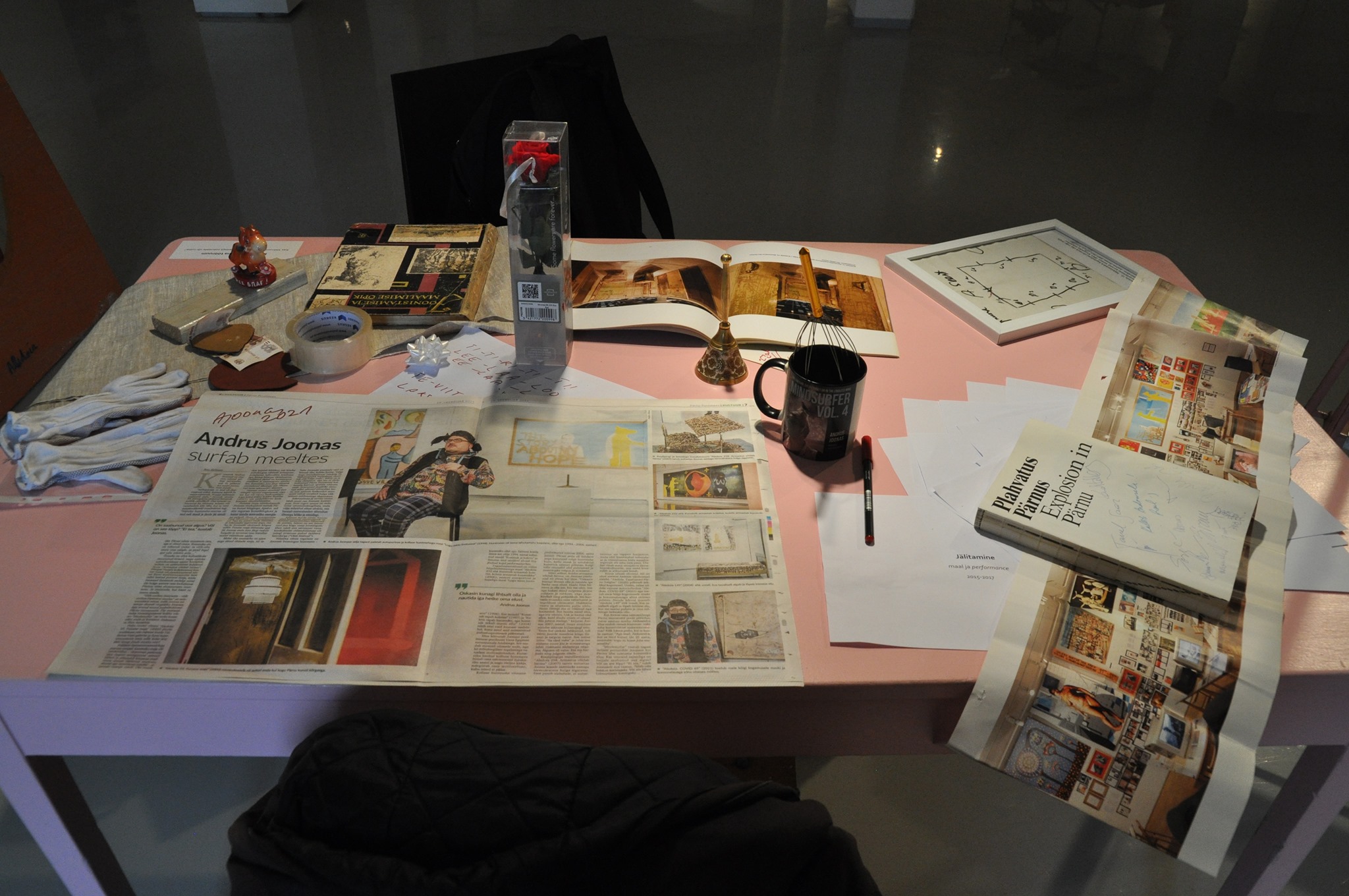 Surfamine meeltes - Andrus Joonase retrospektiiv | NOBA Põhja- ja ...