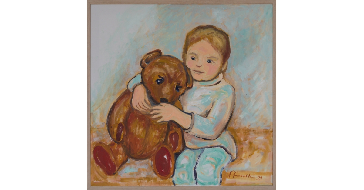 Kati with bear - Piibe-Imbi Arrak | NOBA Nordic Baltic contemporary art ...