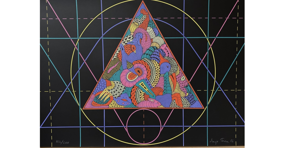 Mythological landscape I. Triangle - Marje Taska | NOBA Nordic Baltic ...
